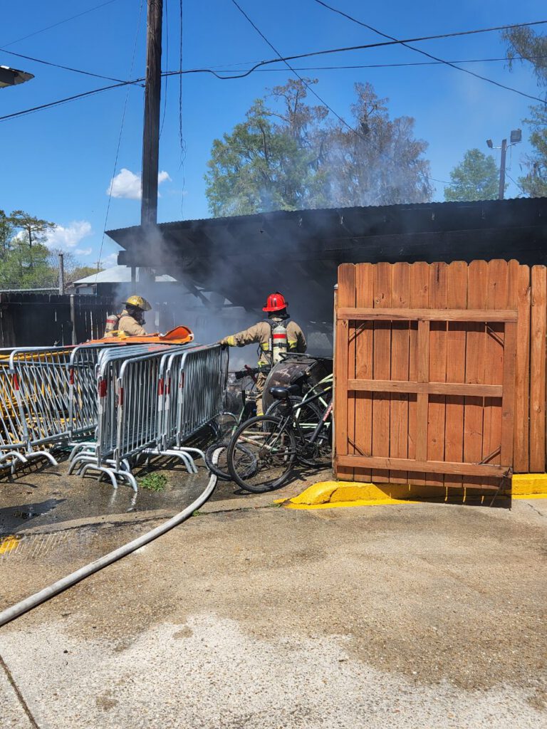Morgan City Fire Department Responds to Fire Behind Morgan City Jail ...