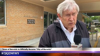 Town of Berwick to Officially Become City of Berwick – KQKI News