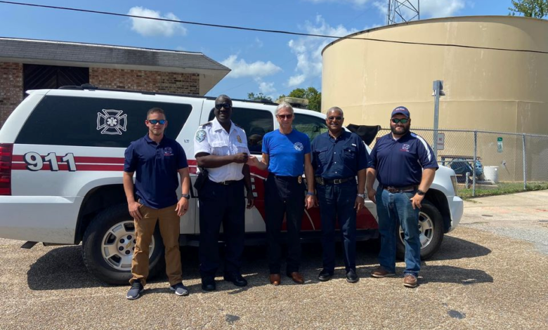 Baldwin Fire Department Donates Training Unit to Police Department ...