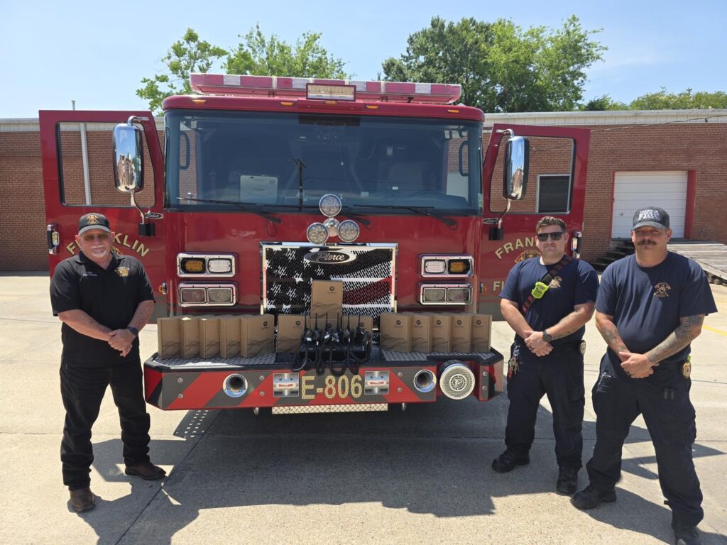 Franklin Fire Department Receives Lifesaving Equipment Through TC ...
